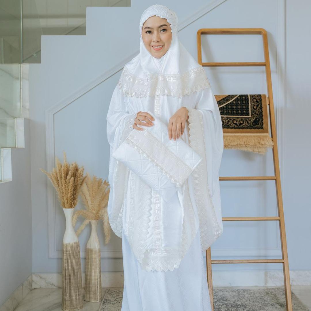 SLEEP PROJECT Mukena Sholat Premium TENCEL - Caramel Alhawa | Sleep ...