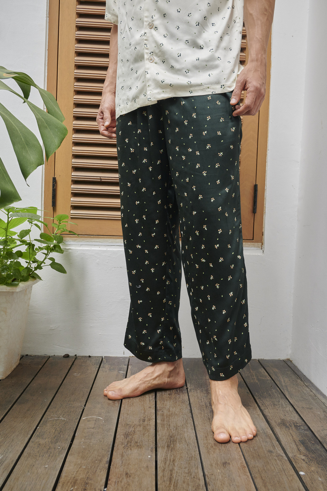 Peony - Piyama Set Rayon Twill | Sleep Project Indonesia