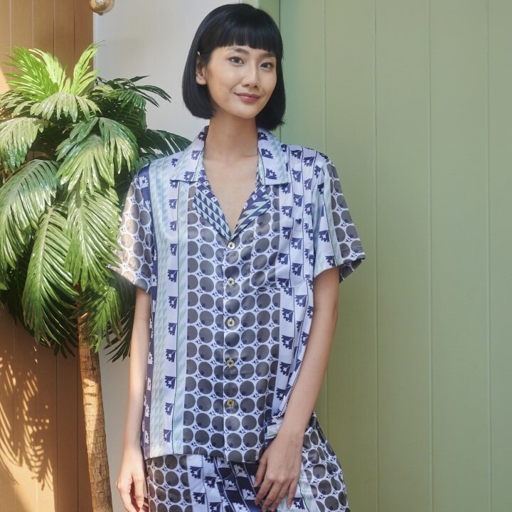 Romansa - Unisex Piyama Set Silk | Sleep Project Indonesia