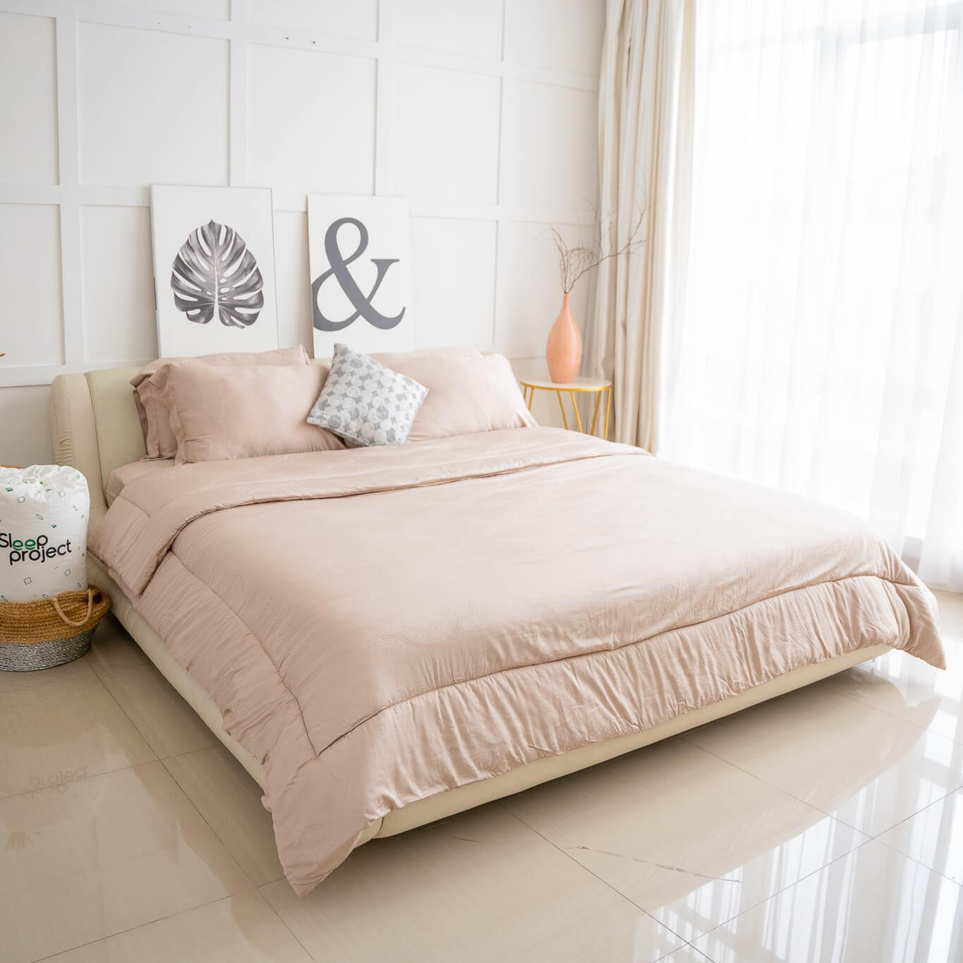 Sava Sand - Premium TENCEL™ Bedding Set | Sleep Project Indonesia